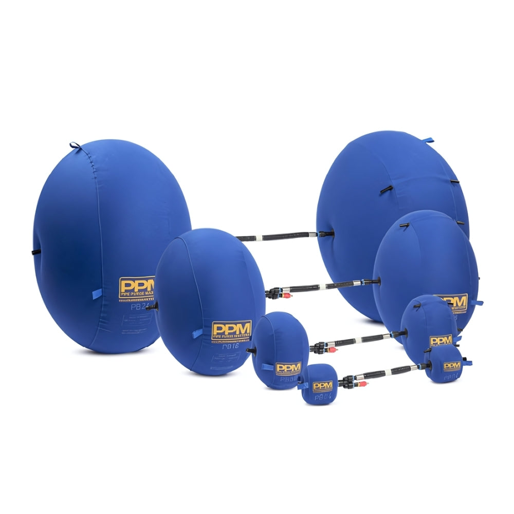 Pipe Purge Masters INFLATABLE PIPE DOUBLE PURGE BAG SYSTEM - 4 ...